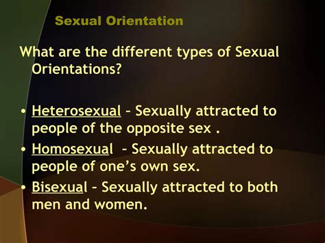 Sexuality Ppt