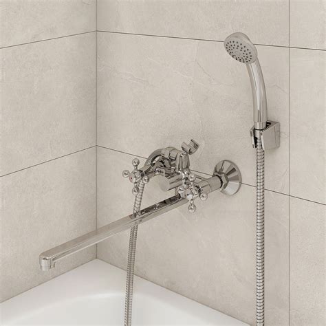 MILARDO Duplex DUPSBL2M10 Смеситель для ванны с длинным изливом (хром ...