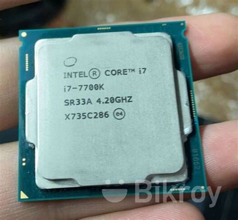 Core I7 7th Gen I7 7700k Kaby Lake Quad Core 4 20 Ghz Processor For Sale In Elephant Road Bikroy