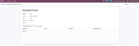 IOT Box List Connected Devices Odoo Development Book