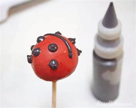 How To Make Ladybug Cake Pops