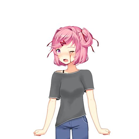 Natsuki Has A Bleeding Eye Rddlc