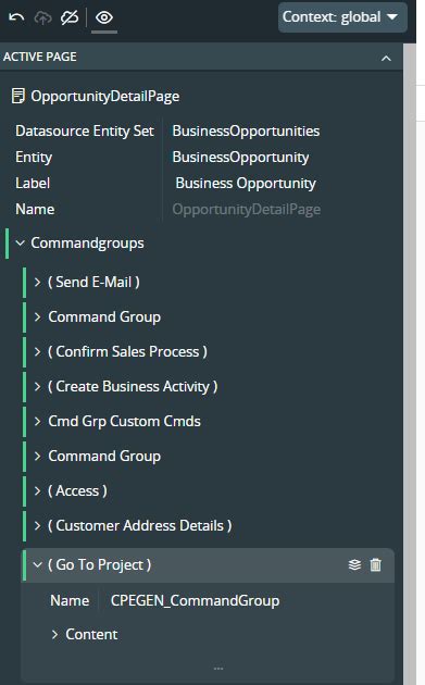Replicate The Command Group Or Custom Field In All Contexts Ifs Community