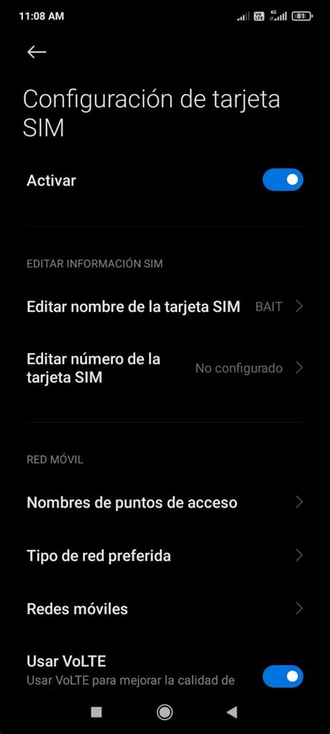 Starmike C Mo Cambiar El Apn En Un Dispositivo Xiaomi Redmi