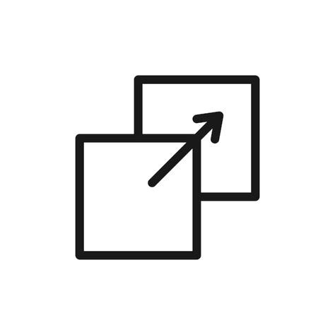 Premium Vector Window Maximize Icon