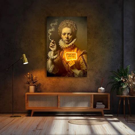 Please Dont Ghost Me Neon Wall Frame Heaven Walls