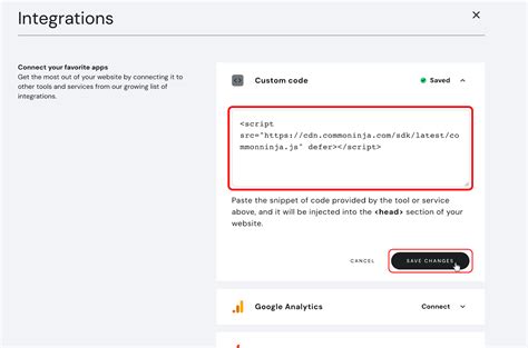 How To Add Common Ninjas Widgets To Hostinger Common Ninja