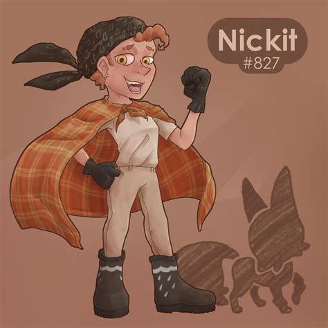 Nickit Gijinka [oc] R Pokemonart