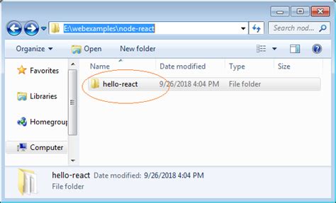 Quickstart With Reactjs In Nodejs Environment