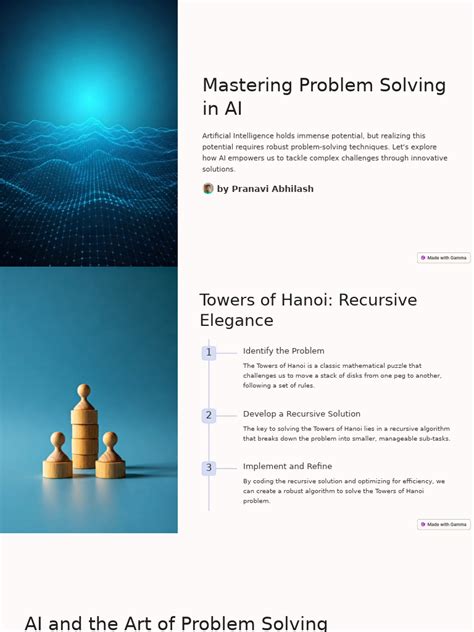 Mastering Problem Solving In Ai Pdf Artificial Intelligence Intelligence Ai And Semantics