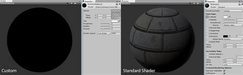 My PBR Shader Goes Completely Black When It Shouldn T Be At Roughness Value Of 1 Unity Engine