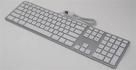 Wired Keyboard For Mac By Matias ErgoCanada Detailed Specification Page
