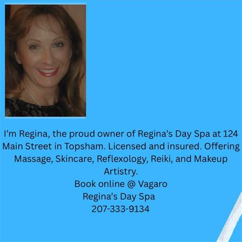 Reginas Day Spa Updated Her Cover Photo Reginas Day Spa