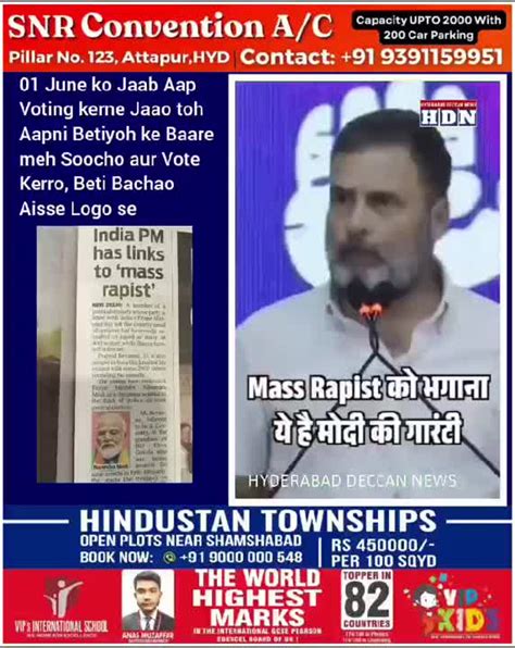 Video Aijaz Ahmed On Linkedin 01 June Ko Jaab Aap Voting Kerne Jaao Toh Aapni Betiyoh Ke