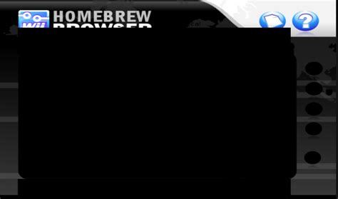 Wii Homebrew Browser Revival Blog