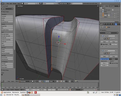 Modifier Edge Split Blender Blender D