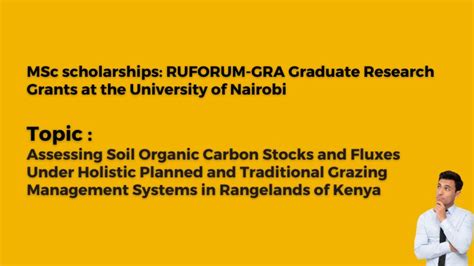 Chisel The Biologist On Linkedin 🌿 Join The Smartgraze Project Msc Scholarships Available Are