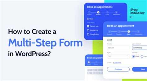 How To Create A Multi Step Form In Wordpress Visualmodo