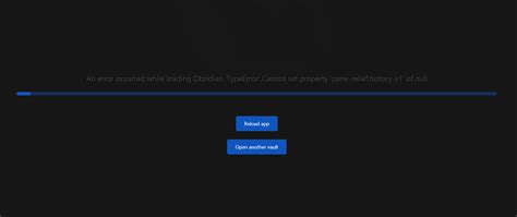 Error Opening Obsidian Help Obsidian Forum