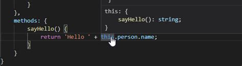 Typescript Intellisense This Not Inherit Objects On Javascript