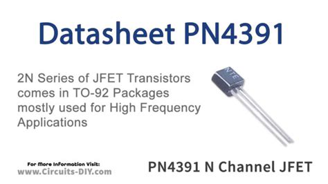 Mpf102 Jfet Pinout Features Equivalents Datasheet 45 Off