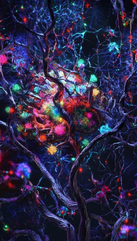 Stunning 3d Visualization Of Vibrant Neuron Networks In The Human Brain
