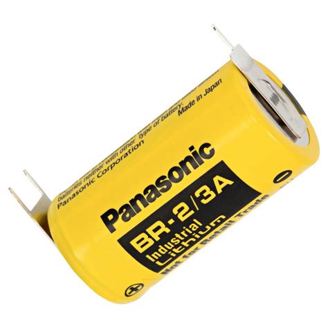 Panasonic 3 Volt 1200 mAh 3 Pin Lithium Battery: BatteryMart.com