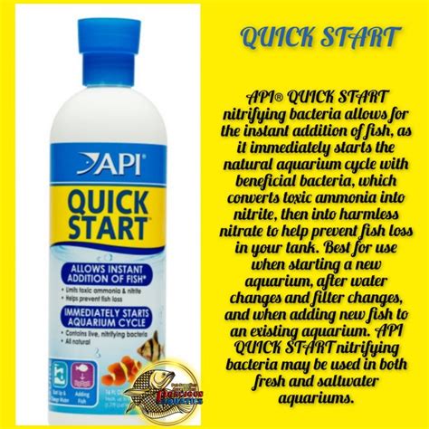 API Quick Start For Immediate Aquarium Cycle Lazada PH