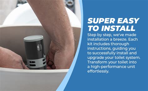 Ravine High Performance Universal Toilet Fill Valve Replacement Kit