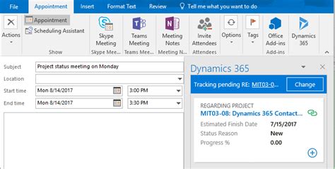 The Microsoft Dynamics 365 App For Outlook Encore Business Solutions