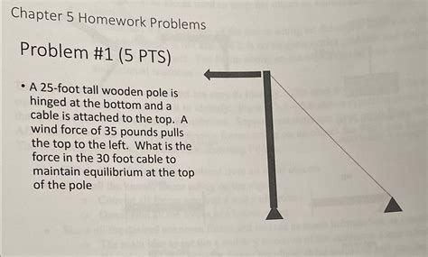 Solved Chapter 5 ﻿Homework ProblemsProblem #1 (5 ﻿PTS)A | Chegg.com