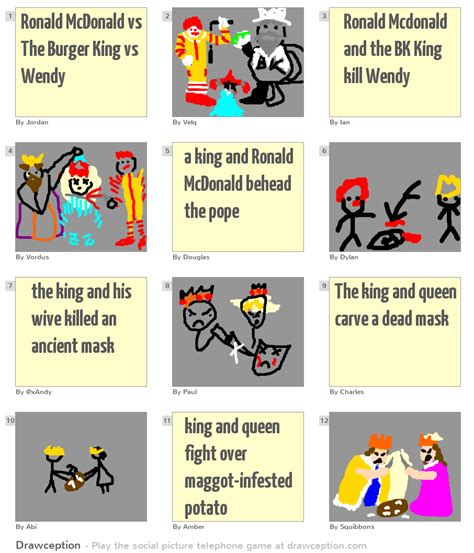Image 761592 Ronald Mcdonald Vs The Burger King Know Your Meme