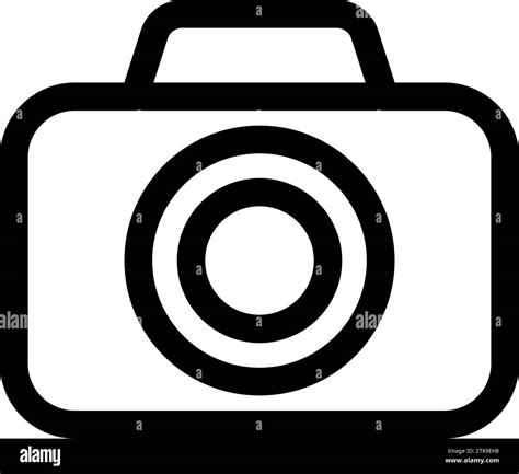 Linear Icon Of Photo Camera As A Conceptual Symbol For Web Design Stock Vector Image And Art Alamy