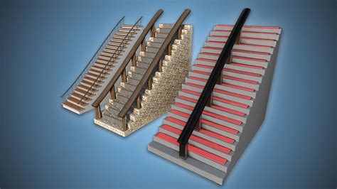 Blender 4 Procedural Stairs Geometry Node By 3d Tudor Released Scripts And Themes Blender