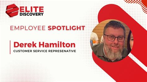 Employee Spotlight Derek Hamilton Elite Discovery
