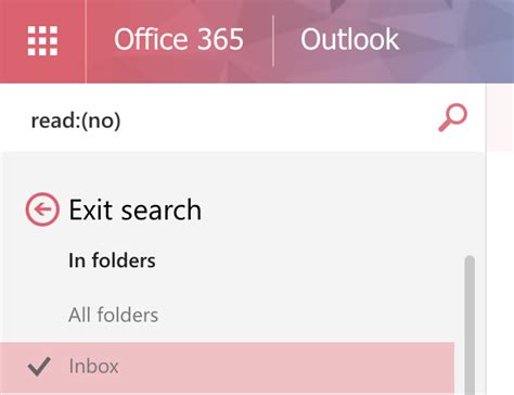 How Do I Search Unread Messages In Office 365 Web