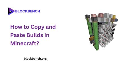 How To Copy And Paste Builds In Minecraft BlockBench