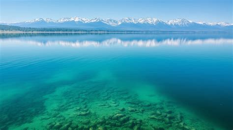 Flathead Lake Clear Water
