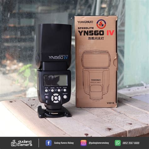 Jual YongNuo YN 560 IV Minus LCD Shopee Indonesia