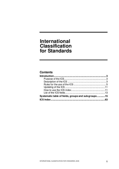 Iso Material Classification Chart