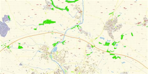 Laval Mayenne Pdf Map Vector Exact City Plan Detailed Street Map Adobe