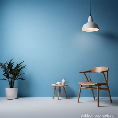 Calm Blue Background Design Stable Diffusion Online