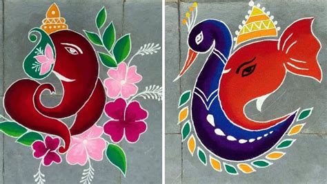 Ganesh Chaturthi 2025 Beautiful Rangoli Designs To Decorate Your Homes