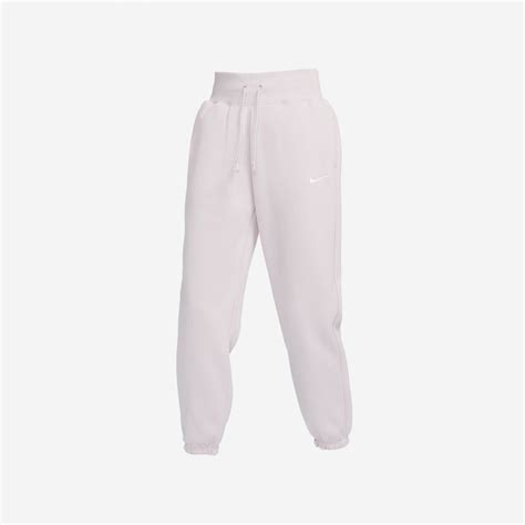 W 나이키 NSW 피닉스 플리스 하이 웨이스트 오버사이즈드 스웨트팬츠 플래티넘 바이올렛 US EU Nike KREAM