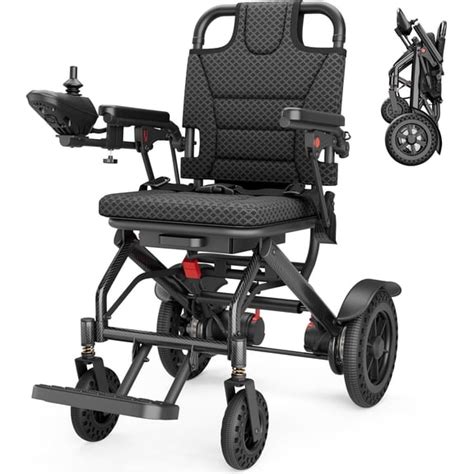 Coolhut Electric Wheelchair 37 Lbs Lightweight Foldable Power