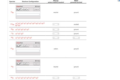 Solved Complete The Table Chegg Com