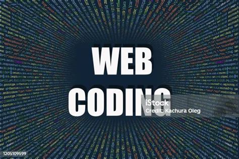 컴퓨터 프로그램 코드에서 터널 코드 자바 스크립트 Css 및 Html의 프로그래머 라인 해킹 코딩 개념 중간에 비문이 있는