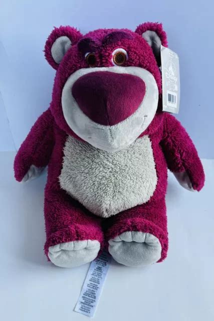 Toy Story Lotso Hugging Bear Strawberry Scented Plush Disney Pixar 40cm