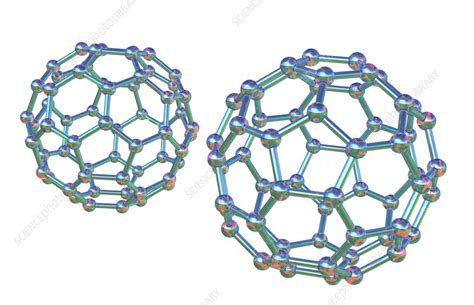 Buckminsterfullerene Molecule Illustration Stock Image F0357267