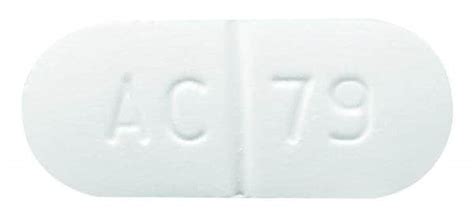 Pill Finder Ac 79 White Capsule Shape